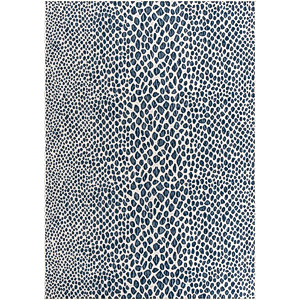 Unique Loom Outdoor Collection Area Rug - Cape Town (7' 1' x 10' Rectangle, Blue/ Olive)