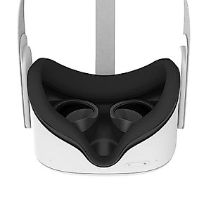 M AMVR [Pro Version] Lens Anti-Scratch Ring Protecting Myopia Glasses from Scratching VR Headset Lens Compatible for Meta Quest 2, Quest, Rift S or Meta Go, with Preventing Light-Leaking Design