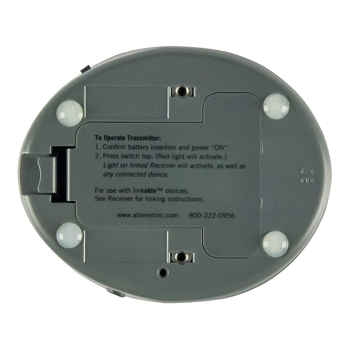 AbleNet Jelly Beamer and Original Reciever Combo - Wireless Switch Access System for Enhanced Accessibility and Control - Product #10034200 - #10034400