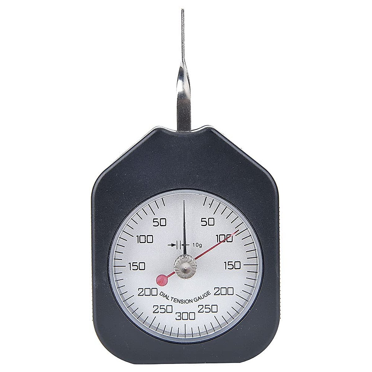 Tension Meter, Plastic Pointer Type Double Needles Tension Meter Analog Dial Gauge Measuring Tool for Electronic Switches, Micro Switches, Valves, Spring Tension(SZG-300-2)