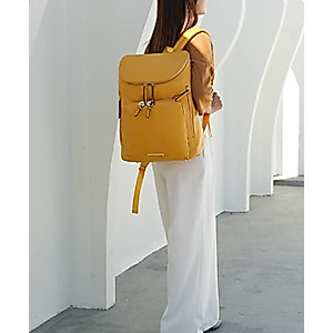 MKF Collection Backpack Purse for Women & Teen Girls Vegan Leather Top-Handle Ladies Fashion Travel Pocketbook Bag Daypack