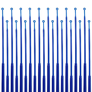 MEETOOT 20pcs 1ul Sampling Rod Disposable Inoculating Loop Individually Aseptic Package