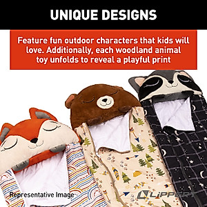 Lippert 2022107840 Thomas Payne Nap Sack Kids Sleeping Bag - Fox, Orange