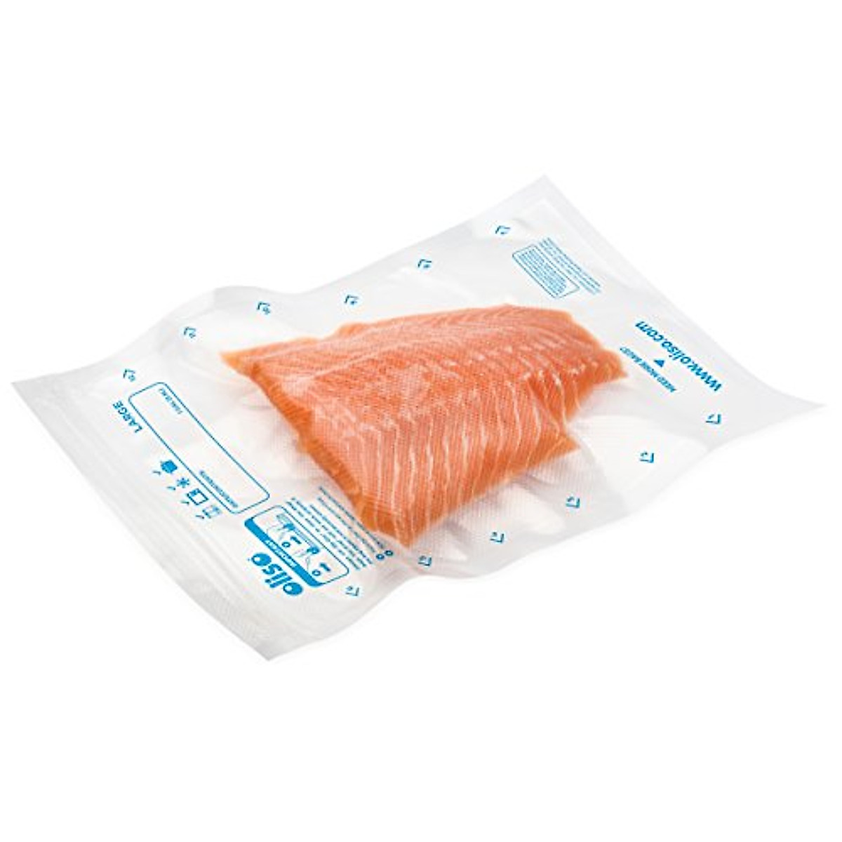Oliso Pro VAC-SNAP Bags for Oliso Vacuum Sealers (Large, 1 Gallon, 10 Bags)