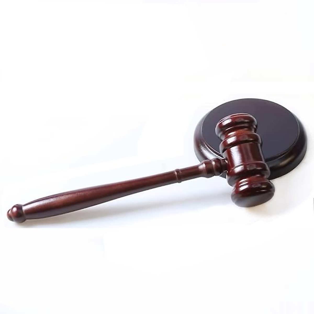 Premium Wooden Gavel & Block Perfect for Judge, Lawyer, Auction Court, Company, Student