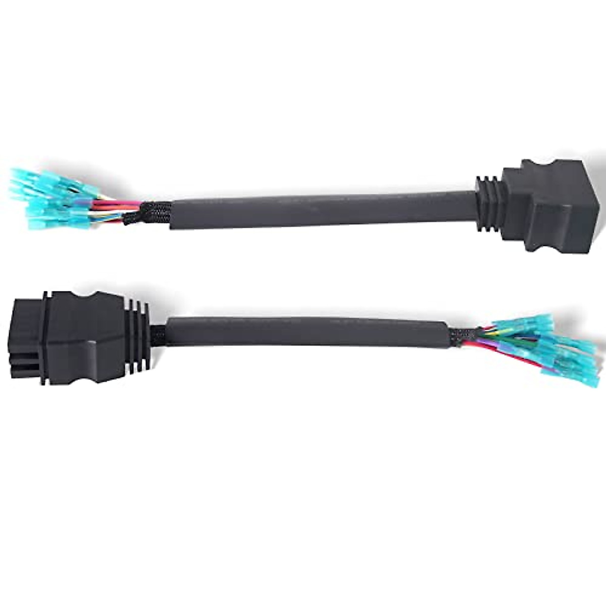 Aumtoni Snow Plow Wiring Harness Repair Kit 2 Pack for Boss Snowplow Blade, 13-Pin Plow & Vehicle Side Repair Harness, Replace# MSC04753, MSC04754