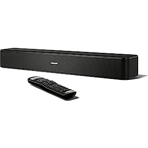 Bose Solo 5 TV Soundbar Sound System with Universal Remote Control, Black
