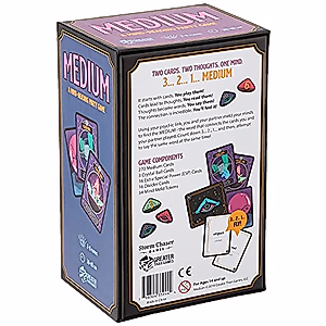 Greater Than Games | Medium | Team Party Game | Read Your Friends' Minds | 2 to 8 Players | 30 Minutes | Ages 14+