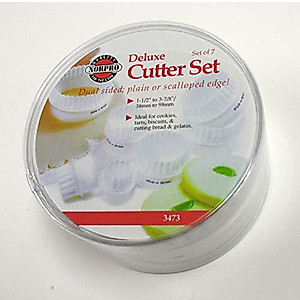 Norpro Deluxe 7-Piece Cutter Set, White