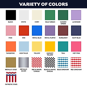 Party Essentials Plastic Banquet Table Roll Available in 27 Colors, 40" x 100', Royal Blue