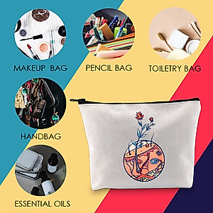 Dermatologist Cosmetic Bag Dermatology Student Graduation Gift SPF Is My BFF Makeup Zipper Pouch for Skin Doctor Dermatology Nurse (SPF)