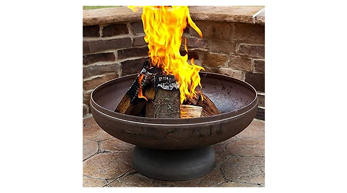 30" Patriot Fire Pit Made in USA - Durable Steel Outdoor Fire Pit