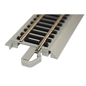 Bachmann Trains SnapFit EZ TRACK LAYOUT EXPANDER SET NICKEL SILVER Rail With Grey Roadbed HO Scale, Medium