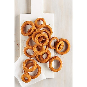 Alexia Crispy Onion Rings with Panko Breading and Sea Salt, Non-GMO Ingredients, 11 oz (Frozen)
