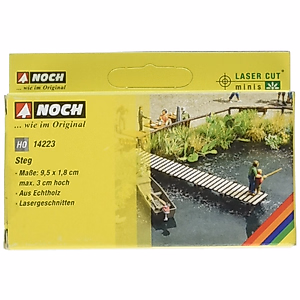 Noch 14223 Small Fishing Pier H0 Scale Model Kit
