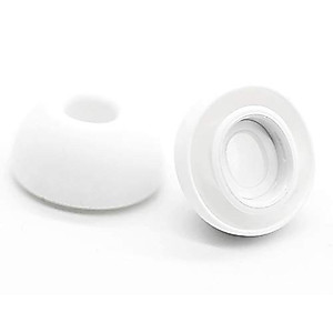 ALXCD 2 Pairs Ear Tips Compatible with AirPods Pro & 2nd Gen Earbuds, Silicone Earbud Eargel Tips Replacement Accessory, Compatible with AirPods Pro, Small Size