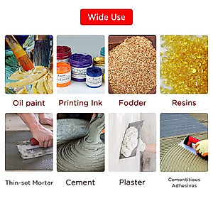 Ganggend 2300W Handheld Electric Concrete Mixer Portable Cement Mixer with 6 Adjustable Speed Mortar Mixer Mud Mixer for Mixing Mud Cement Mortar Paint Fodder