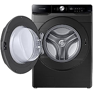 Samsung WF45A6400AV 4.5 Cu. Ft. Brushed Black Large Capacity Smart Dial Front Load Washer