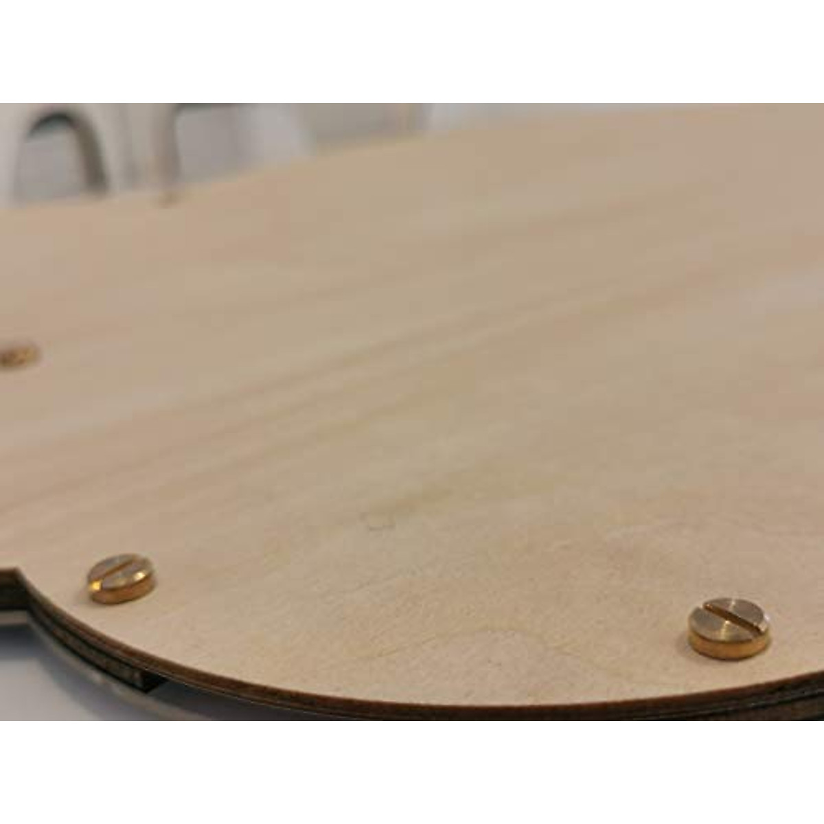 PAPA LONG Woodland Alternative Baby Shower Guest Book for Mickey Mouse Baby Shower or Birthday Party Decorations Including 42pcs Small Wooden Mouse Head Cutouts for Wishes