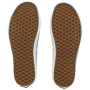 Vans Unisex's Vans Authentic Skate Shoes 8.5 (White/Off White)