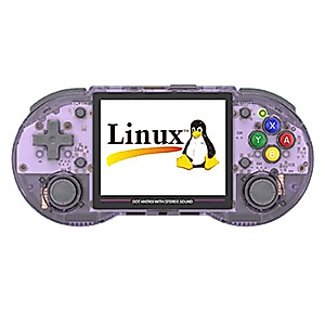 RG353PS Handheld Game Console Built-in 15000 Games, 16+64G 3.5-Inch Retro Video Gaming Console Arcade Emulator, Support WiFi Online Battle & Bluetooth Gamepad, Linux System, RK3566