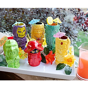 Geeki Tikis Masters of the Universe Skeletor Ceramic Mug | Holds 21 Ounces