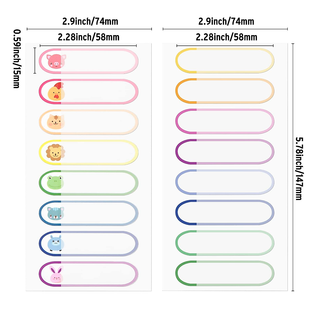 Waterproof Baby Bottle Labels for Daycare Essentials, 80PCS Name Labels ...