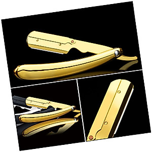 minkissy Engraved Razor Holder Blade Single Man Abs