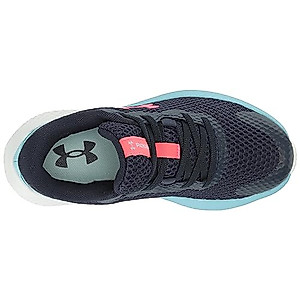 Under Armour Girls' Rogue 3 Alternate Closure, (404) Midnight Navy/Blizzard/Pink Shock, 13, US