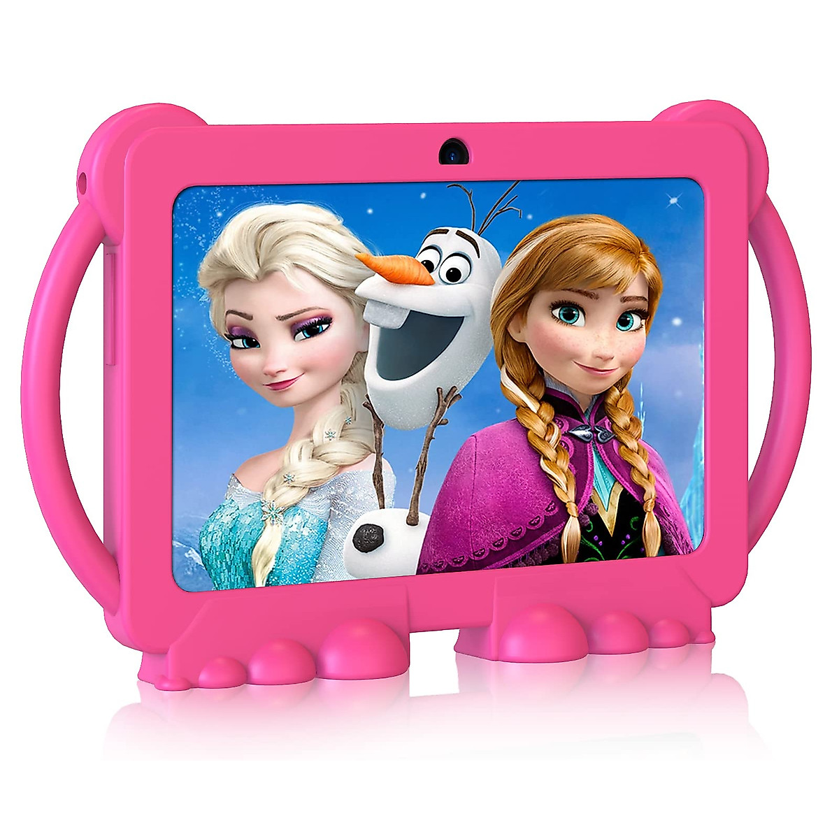 NORTH BISON Kids Tablet, 7 inch Android 11.0 Tablet for Kids, 3GB 32GB Toddler Tablet with Bluetooth-Pink