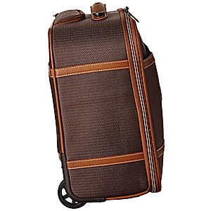 DELSEY Paris Chatelet Soft Air Luggage Under-Seater with 2 Wheels, Chocolate, Carry-on 16 Inch