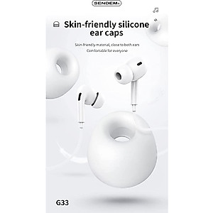 Earphones for iPhone,Headphones,in-Ear Stereo Noise Isolating Earbuds, Mic and Volume Control Compatible with iPhone 7/7 Plus/8/8 Plus/XS/XR/X/SE/11 Pro/11 Pro Max/12/12 Pro/13/13 Pro