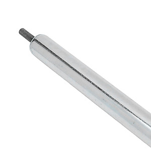 Rolling Mouse Trap, 34cm Rolling Mouse Catching Device Stainless Steel Rat Traps Safe Mousetrap Catcher Stick Release Bucket Spin Roller Fit 5 Gallon Bucket for Outdoors and Indoors