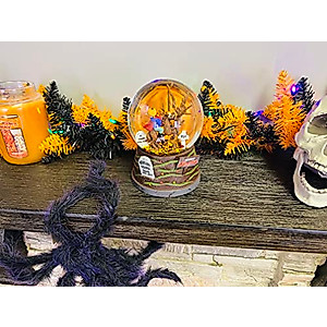 Tree Buddees Sleepy Hollow Fall Themed Headless Horseman Halloween Snow Globe - Large 6.5"
