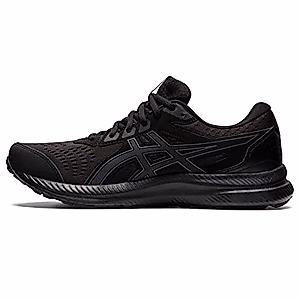 ASICS Men's GEL-CONTEND 8 Running Shoes, 13, BLACK/CARRIER GREY