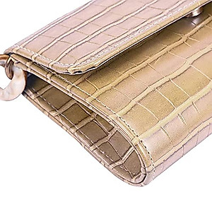 ALOLBAG Evening Clutch Purses for Women Clearance Evening Bags and Clutches Evening Purses and Handbags (Nude)