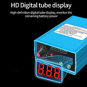 Spot Welder, Geevorks Battery Spot Welder 10 Gear Output Power Adjust, 5000W Spot Welding Equipment for Sopts Welding 18650/26650/32650 and 0.1~0.15mm Nickel Sheet