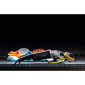 BATOCA Buffer Polisher - Rotary Car Polisher - Wax Machine, Car Detailing Kit, 7 Inch 180mm/1200W, 6 Variable Speeds Up to 3000 RPM with Foam Pads, Wool Pads for Car Buffers and Polishers