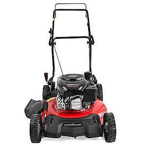 PowerSmart Self Propelled Gas Lawn Mower, 20-inch Push Mower Gas Powered 3-in-1 with 144cc 4-Stroke Engine DB2321CR