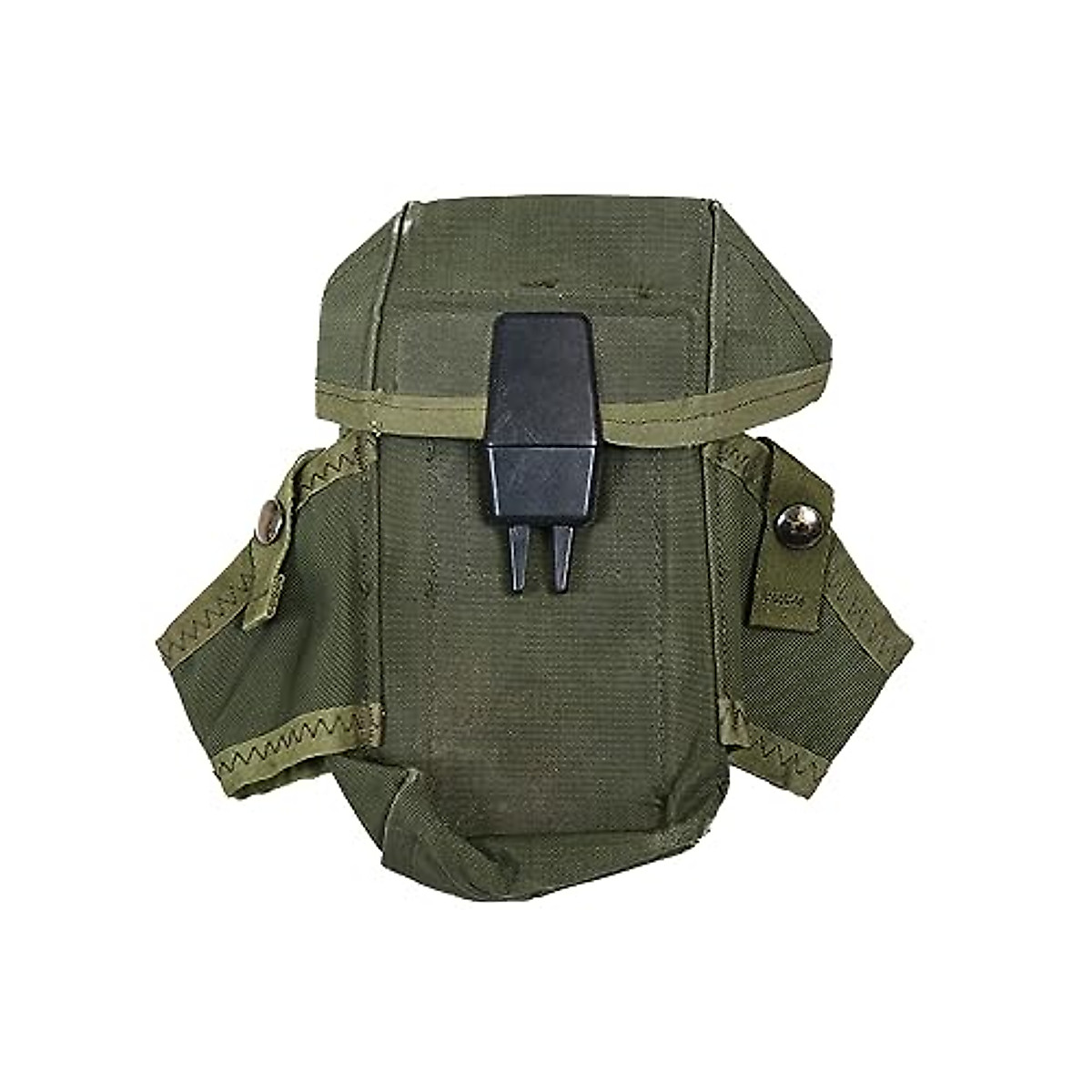 US Military Alice Ammo Pouch Ammunition OD Green (Olive Drab) 30 Round Magazine M16 Rifle Hand Grenade LC-1 Small Arms Case Pouch with Alice Clips LC1