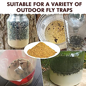 300g Fly Trap Refill, Reusable Fly Bait, 10 * 30g Fly Magnet Bait Refill Killer, Attractant for Ranch Fly Traps Outdoor