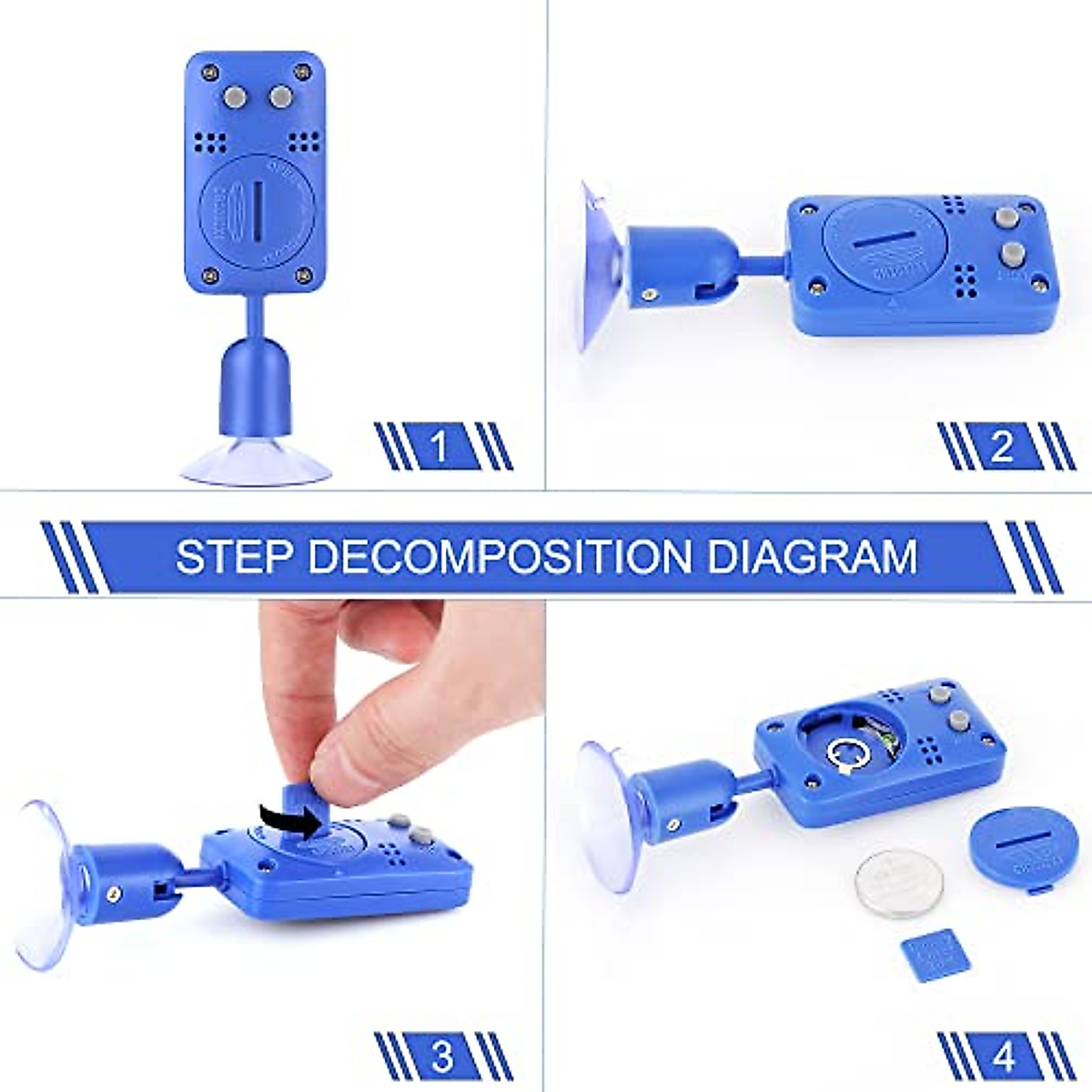 Reptile Thermometer,Reptile Thermometer and Humidity Gauge,Digital Reptile Thermometer and Hygrometer,