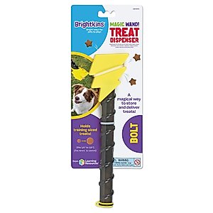 Brightkins Magic Wand Treat Dispenser: Bolt - Dog Treat Holder and Target Stick, Treat Dispenser for Dogs, Treat Dog Toys