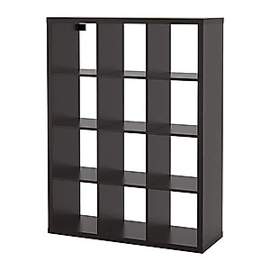 Ikea ' New KALLAX Shelf Unit, Black-Brown (Black, 44 1/8x57 7/8)