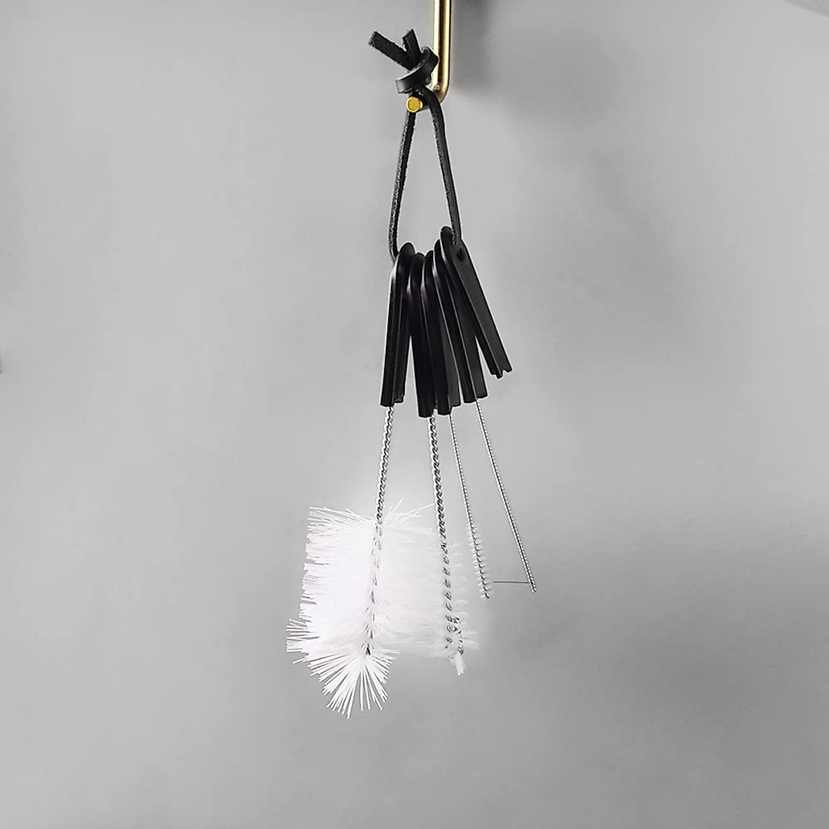 Espresso Brush Machine Cleaning Brush - CAFEMASY 5pcs Coffee Machine Cleaning Brush Pack Barista Tools for Cleaning Espresso Machine Group Head Steam Wand Milk Frother Drip Tray Coffee Mug