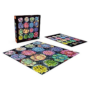Buffalo Games - Sweet Succulents - 300 Large Piece Jigsaw Puzzle Multicolor, 18"L X 18"W