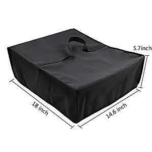 Y8HM Antistatic Water-Resistant Nylon Fabric Dust Cover Case Protector for Yamaha R-S202BL Stereo Receiver