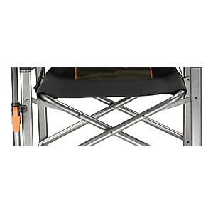 OzTent Gecko Camping Chair with Lumbar Support and Swivel Table