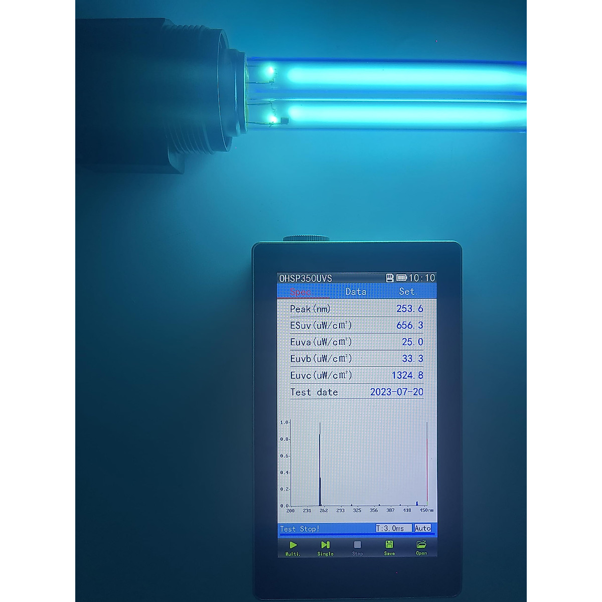 coospider-repta 2 pcs 9 WATT UV UVC PL-S9/TUV G23 Base Replacement UV Light Bulb for Outdoor Pond Clarifier Compatible with JUP-01 UVE9 CF400 CF500 UVCP-9 UV Light for Aquarium