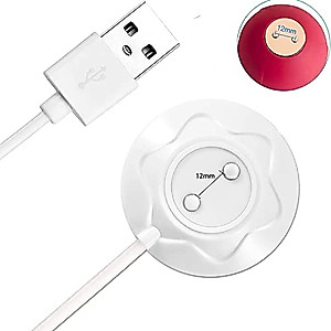 Replacement Rose Charger,Standing Magnetic Charger USB Cable,Replacement Base Dock Station for Rose Only-12mm